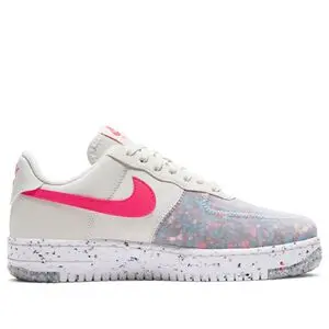 Nike Force 1 Crater Sneakers - White/grey/red