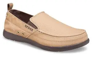 CROCS Walu Slip-on Loafers - Khaki/brown