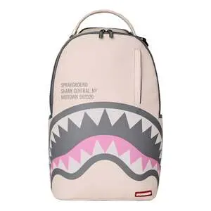 SPRAYGROUND Sprayground Shark Central Rose DLXSV Backpack White/black