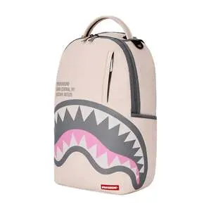 SPRAYGROUND Shark Central Rose Dlxsv Backpack - White/black