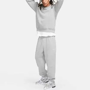 Nike Lab Fleece Crew Pullover - Dark Gray