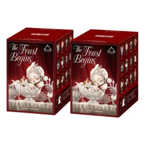 POP MART Skullpanda The Feast Begins Series Figures Sealed Cases - Multi-color