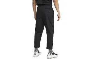 Nike Solid Color Lacing Sports Pants/trousers/joggers Black