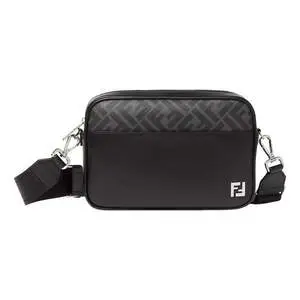 Fendi Fendi Squared FF Camera Case Black