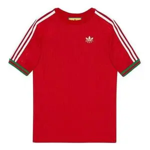 Gucci X Adidas Short Sleeve Jersey - Red