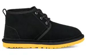 UGG Neumel Lace-up Ankle Boots - Black