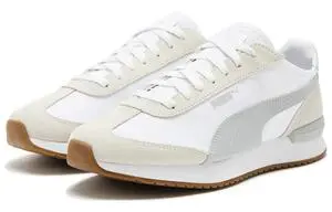PUMA R78 Wind Nylon Low Top Sneakers - White/beige