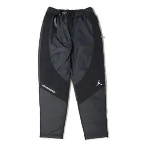 JORDAN Woven Sports Pants 'black - Multi-color