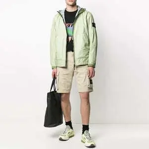 Stone Island Membrana Light Jacket - Light Green