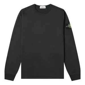 Stone Island Lightweight Crew Sweatshirt - Black