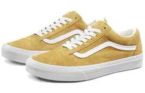 VANS Old Skool Pig Suede Sneakers - Yellow