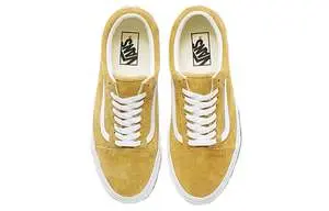 VANS Old Skool Pig Suede Sneakers - Yellow