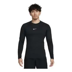 Nike Pro Warm Long-sleeve Top - Black