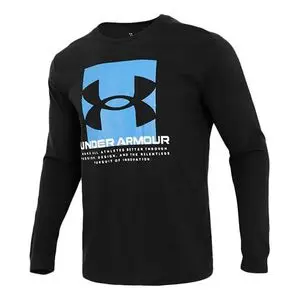 Under Armour Long Sleeve T-shirt - Black/blue