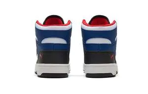 PUMA Rebound Layup Mid Top Sneakers - White/black/blue