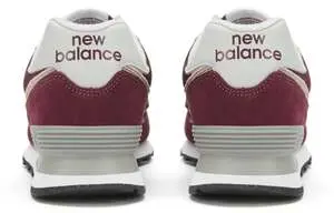 NEW BALANCE 574 Classic Sneakers - Dark Red/gray