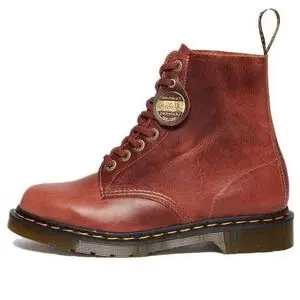 Dr. Martens 1460 Pascal Made In England Denver Leather Lace Up Boots
