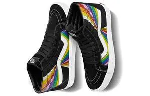 VANS Sk8-hi Reissue "refract White" High-top Sneakers - Black
