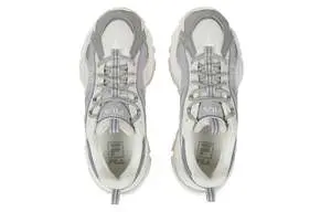 FILA Low Top Athletic Sneakers - White/grey