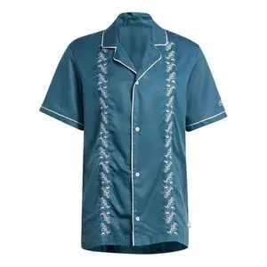 Adidas Originals Leisure Bowling Shirt Asia Sizing - Teal
