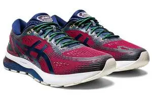 Asics Gel-nimbus 21 "chili Flake Blue Expanse - Red/blue