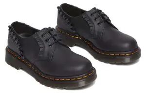 Dr. Martens 1461 Nappa Leather Oxford Shoes With Frill Detailing