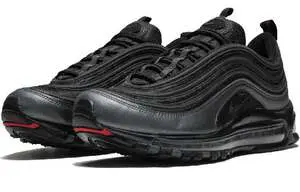 Nike Max 97 Metallic Hematite Sneakers - Black