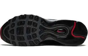 Nike Max 97 Metallic Hematite Sneakers - Black