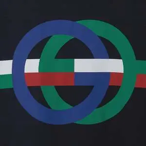 Gucci Round Gg Print Cotton T-shirt