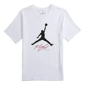JORDAN Flight Basketball Short Sleeve T-shirt - White