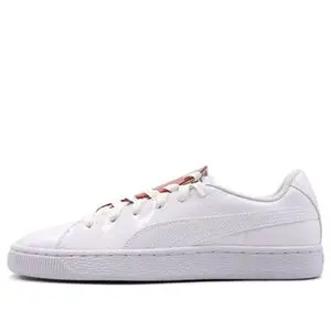 PUMA Basket Crush Sneakers - White/red