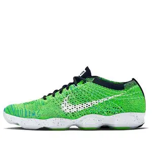 Nike Flyknit Zoom Agility Sneakers - Green