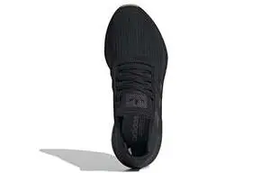 Adidas Swift Run Gum Sneakers - Black