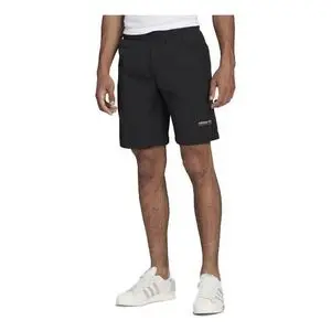 Adidas Originals Solid Color Cotton Sports Shorts - Multi-color