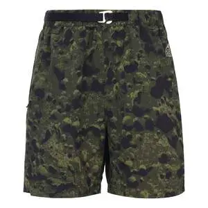 Nike X All-over Print Trail Shorts - Multi-color/green