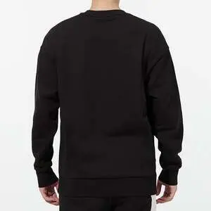 PUMA Contrasting Colors Zipper Pocket Pullover - Black