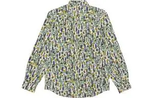 Nike Ss22 Dri-fit Uv Version Floral Long Sleeves Shirt Green