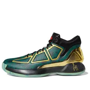 Adidas D Rose Gca 'five Generals' Sneakers - Green