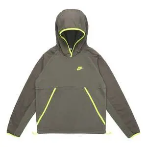 Nike Logo Print Hooded Long Sleeve Windbreaker