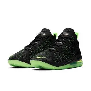 Nike Lebron 18 Dunkman Athletic Sneakers - Black