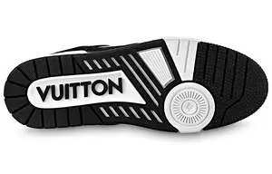 LOUIS VUITTON Trainer High Top Sneakers - White/black