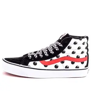VANS Vault Og Sk8-hi Lx X Stussy High Top Sneakers - Black/white/red