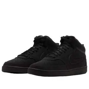 Nike Court Vision Mid High-top Sneakers - Black