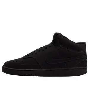 Nike Court Vision Mid High-top Sneakers - Black