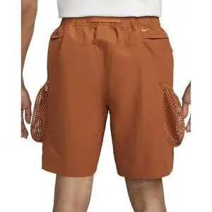 Nike Snowgrass Cargo Shorts - Dark Russet/monarch/summit White