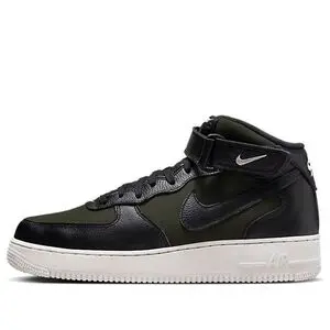 Nike Force 1 Mid 'sequoia' Sneakers - Olive/black/sail