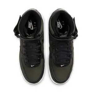 Nike Force 1 Mid 'sequoia' Sneakers - Olive/black/sail