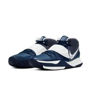 Nike Kyrie 6 Team Mid Top Basketball Shoes - Blue/white