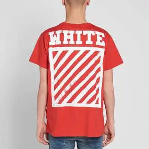 Off-White Brushed Diagonal S/s T-shirt