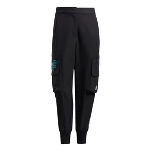 Adidas Cny Pt Wv Big Pocket Logo Woven Bundle Feet Sports Pants/trousers/joggers Black - Default Color